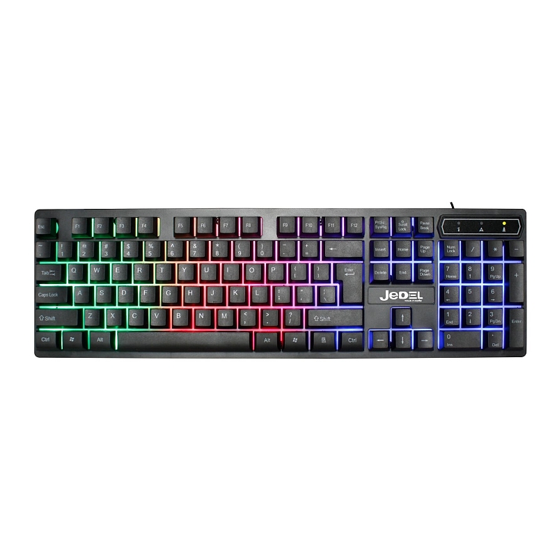 Jedel K590 LED RGB Backlight Wired Gaming Keyboard