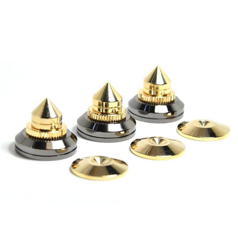 Copper Audio Tripod Rack Speaker Spikes Shock Speaker Sound Isolation ...
