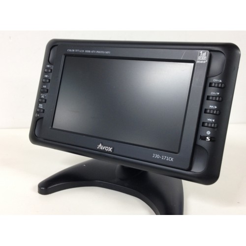AVOX 7-inch Portable TV With Built-in 1-segment Tuner JJ0-171CK