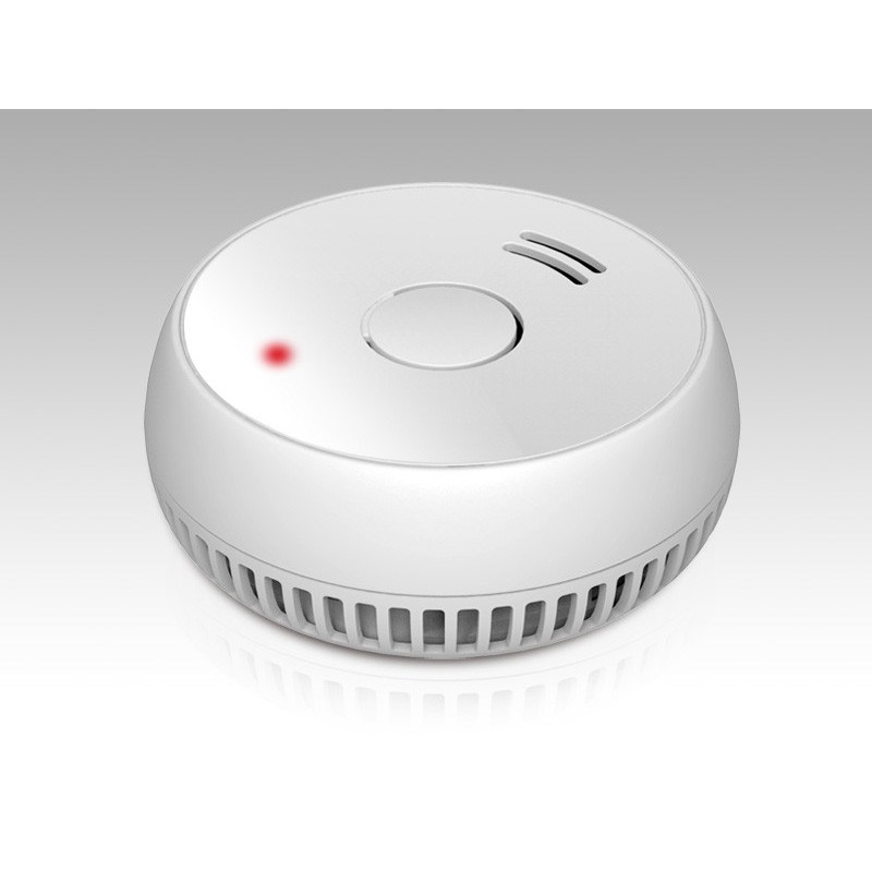 Intertek GS536 Photoelectric Smoke Detector Single Alarm With DC 9V Battery