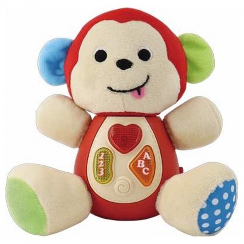 Musical Monkey Plush Soft Stuffed Little Animal Pals with Light-Up ...